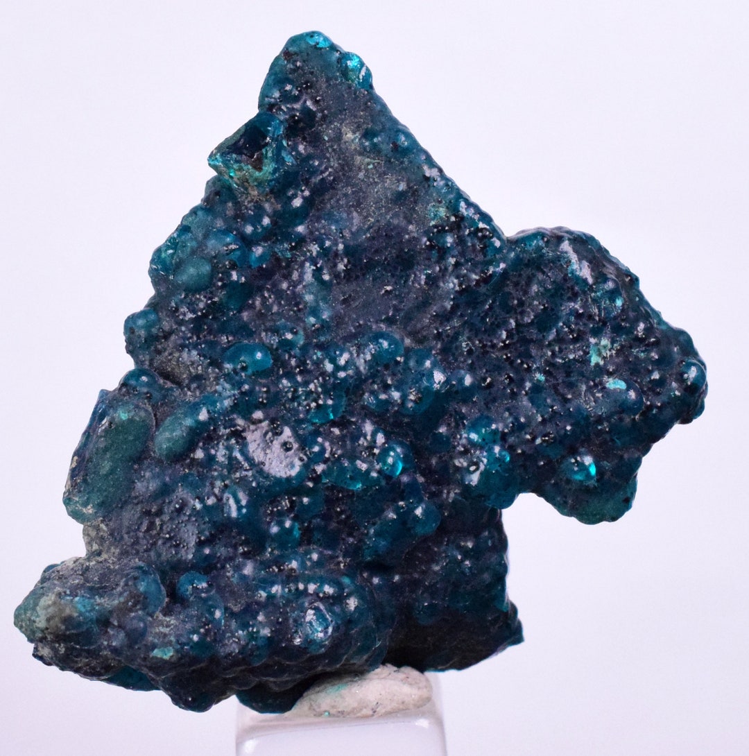 3.8cms BLUE MALACHITE BOTRYOIDAL Peru Crystals Grape Spheres Shiny ...