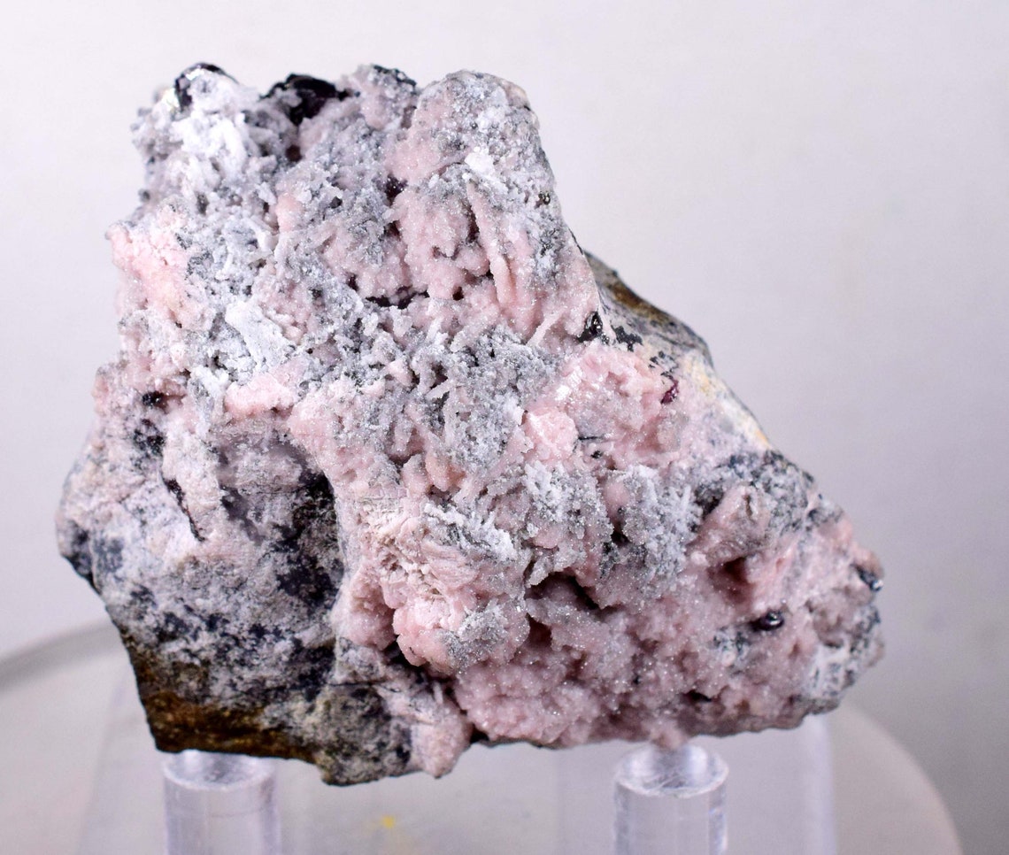 6cm PROUSTITE RUBY SILVER Twin Red Crystals Rhodochrosite - Etsy