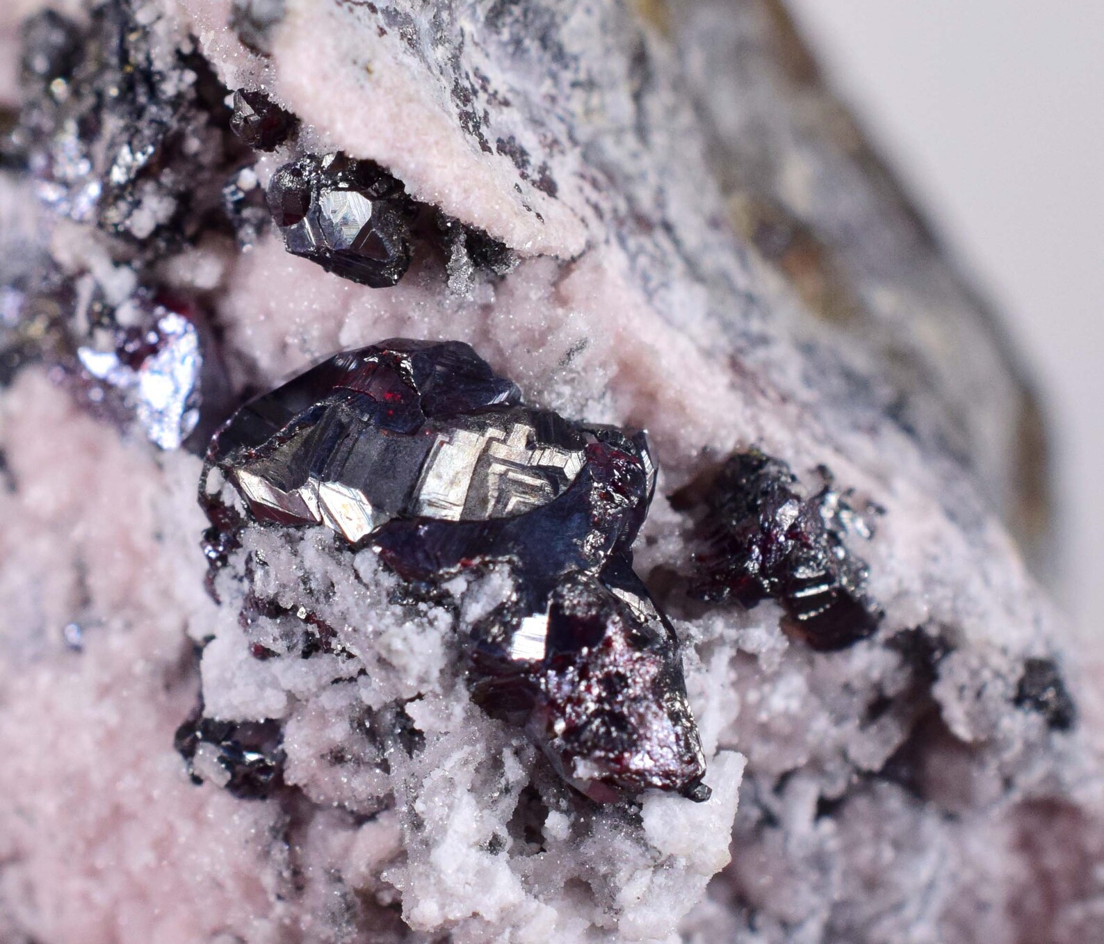 6cm PROUSTITE RUBY SILVER Twin Red Crystals Rhodochrosite - Etsy