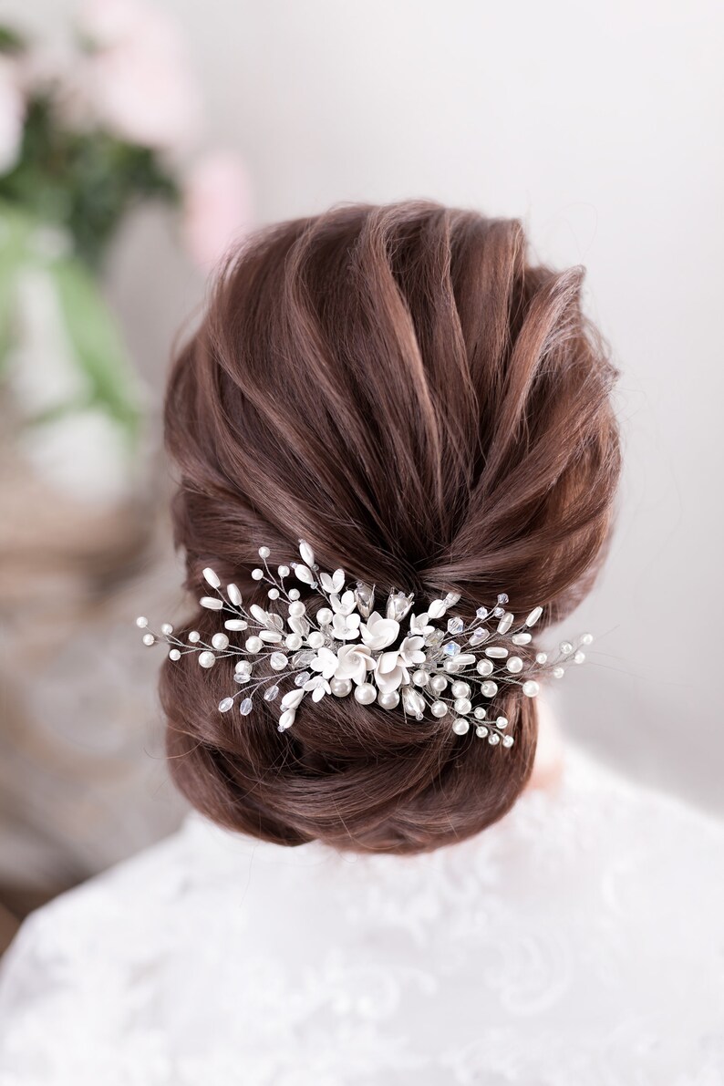Bridal Hair Comb Wedding Comb Bridal Comb Pearl Hair Comb | Etsy