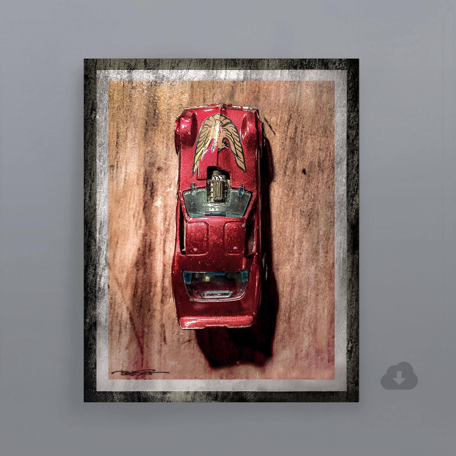 Vintage Hot Wheels Art - Instant Download - Digital Print - Printable ...