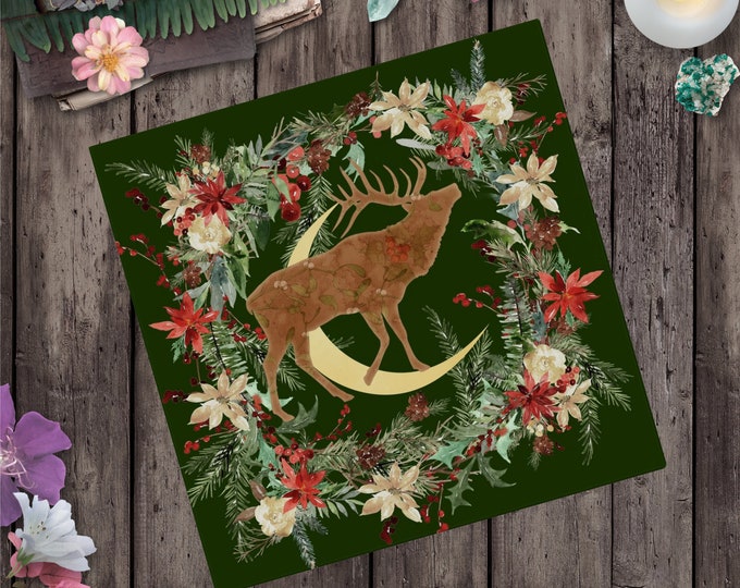 Yule Stag - Etsy