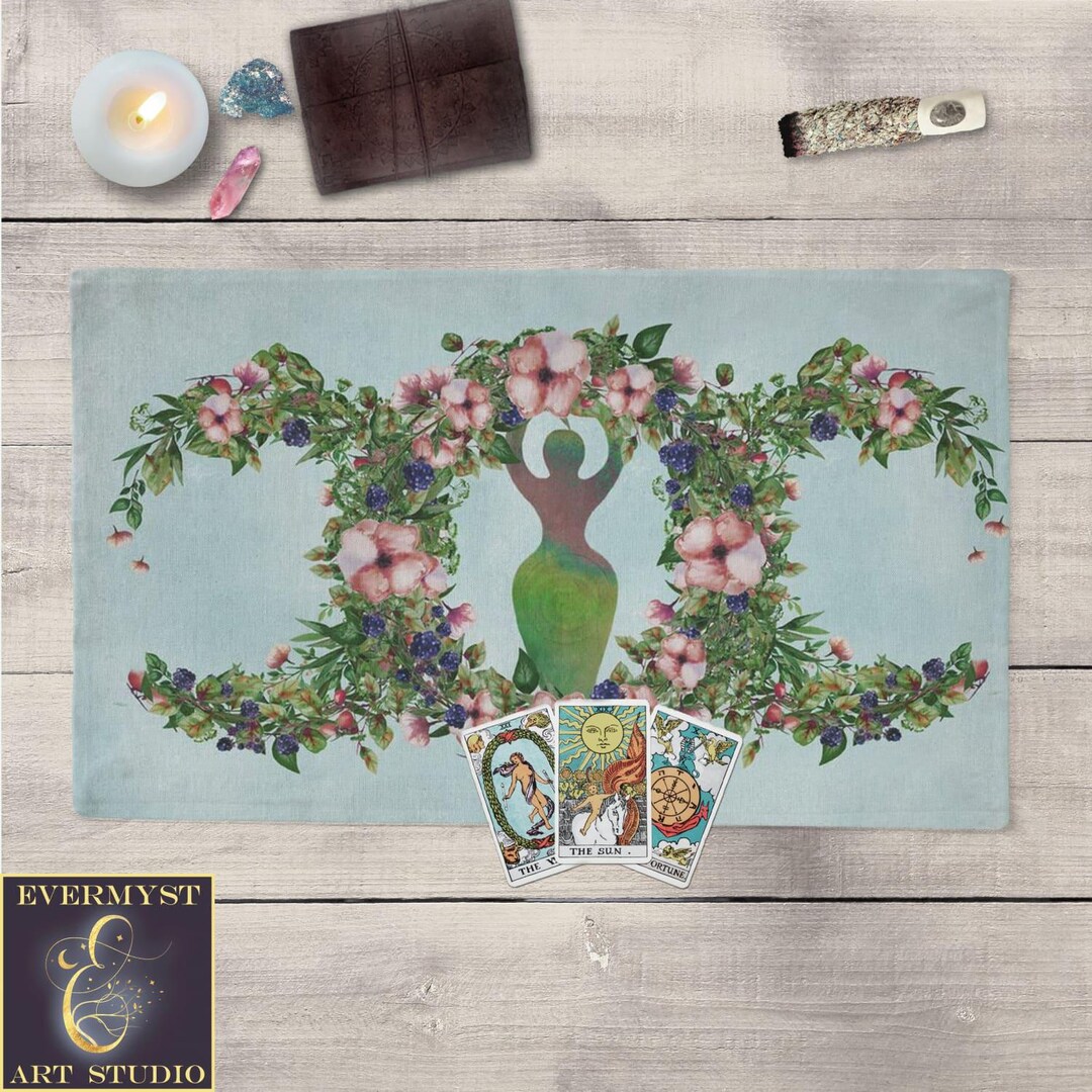 Summer Altar Cloth - Fruit Flowers Goddess Litha Solstice Altar Cloth ...