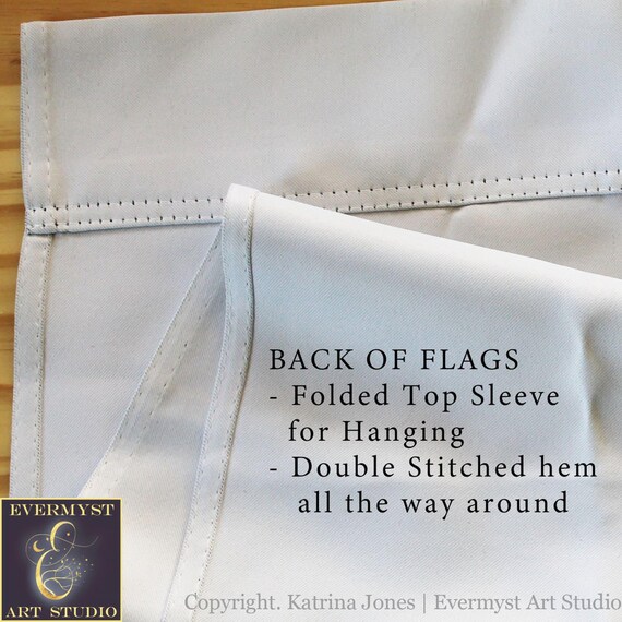 Wiccan Pentacle Flag