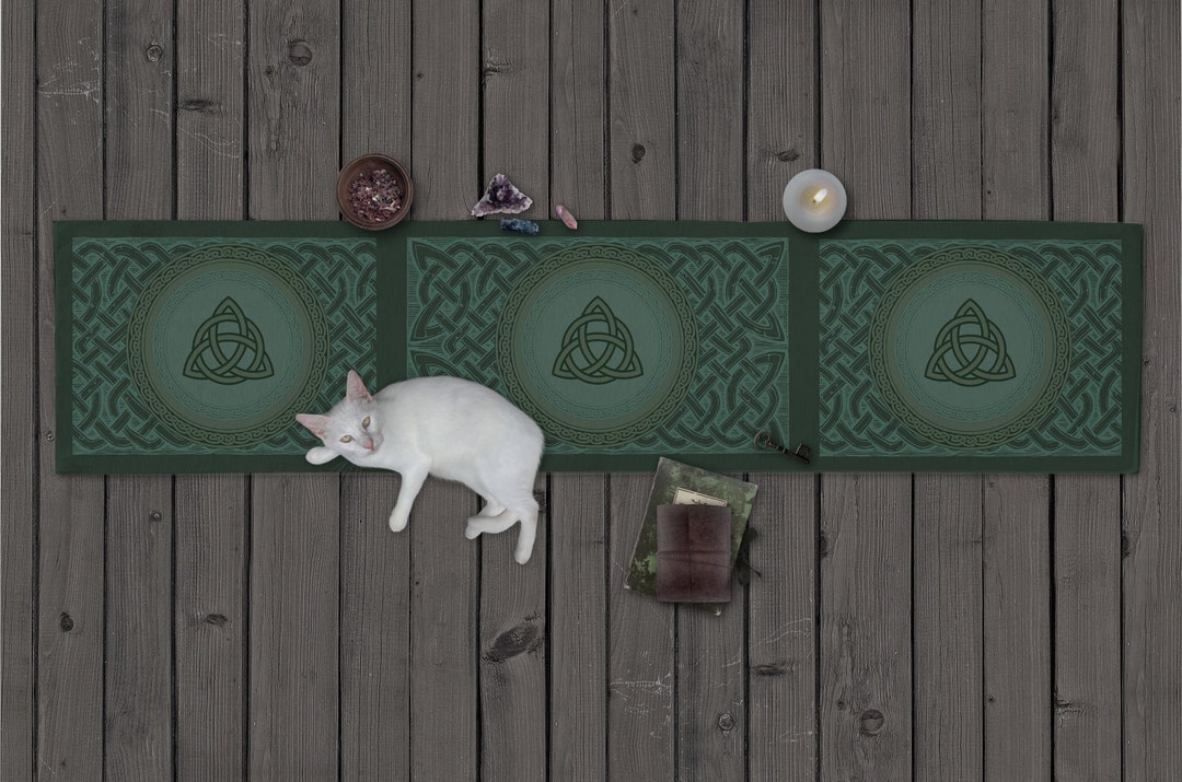 Celtic Table Runner. Celtic Knot Viking Altar Cloth Runner - Etsy