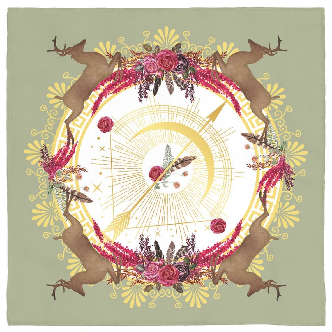 Goddess Artemis Altar Tarot Cloth Tarot Cloth Fall Autumn - Etsy