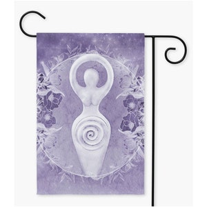 Spiral Goddess Pagan Garden Flag Divine Feminine Symbol Wicca - Etsy