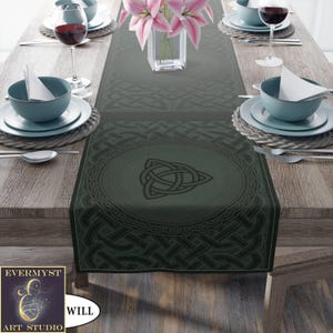Celtic Table Runner. Celtic Knot Viking Altar Cloth Runner Decor - Etsy