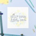 Hello There Little One - Baby Print - Etsy