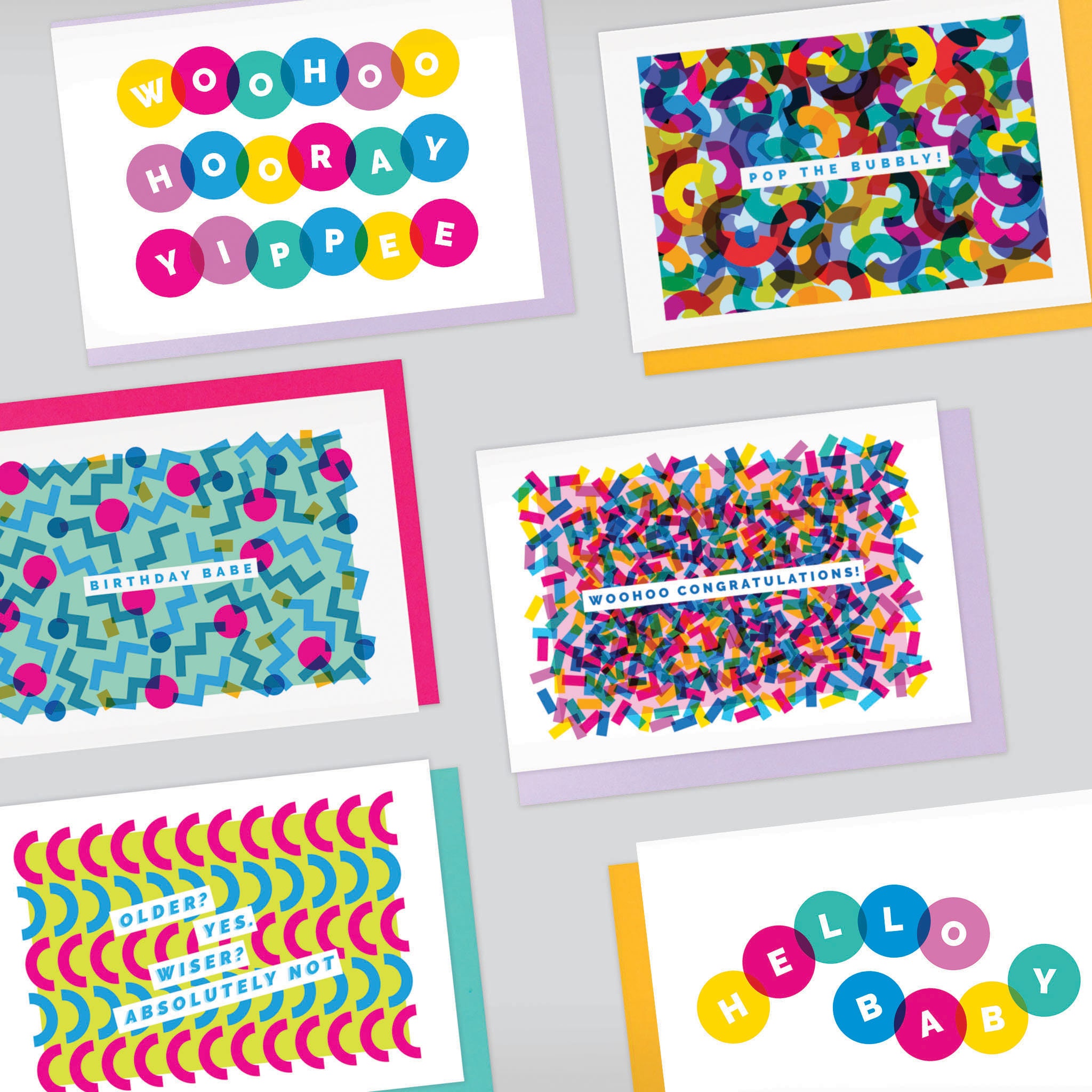 Woohoo Hooray Yippee Celebration Card - Etsy Italia