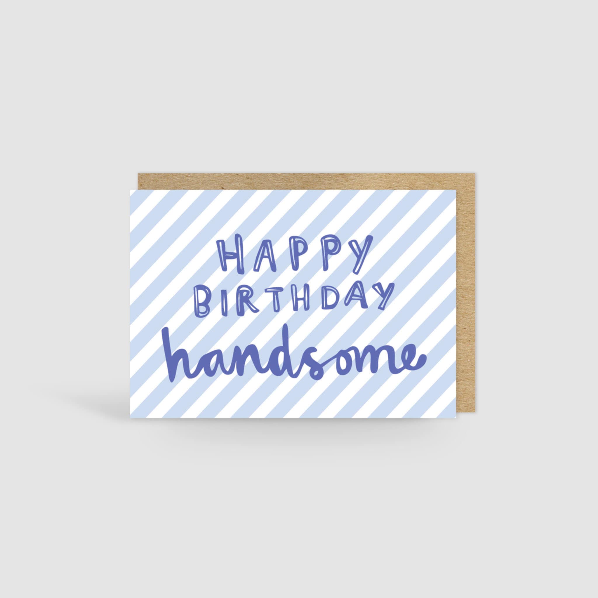 Feliz Cumpleaños Guapo Tarjeta - Etsy España