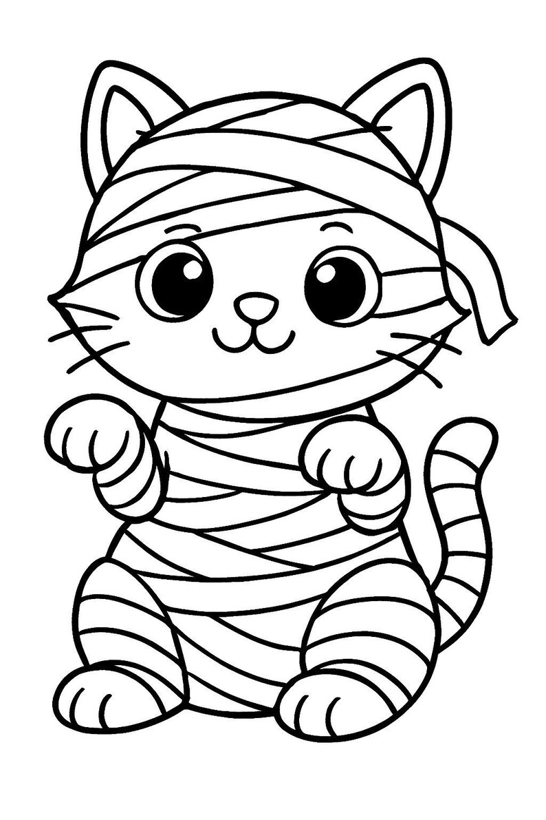 Halloween Coloring Book for Kids | Spooky Fun Printable Activity | Cute ...
