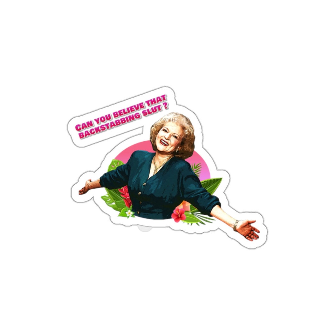 Rose Nylund, Golden Girls Die-cut Stickers - Etsy