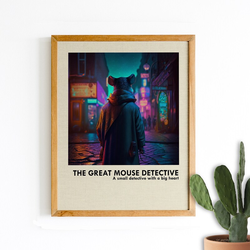 The Great Mouse Detective Art - Etsy