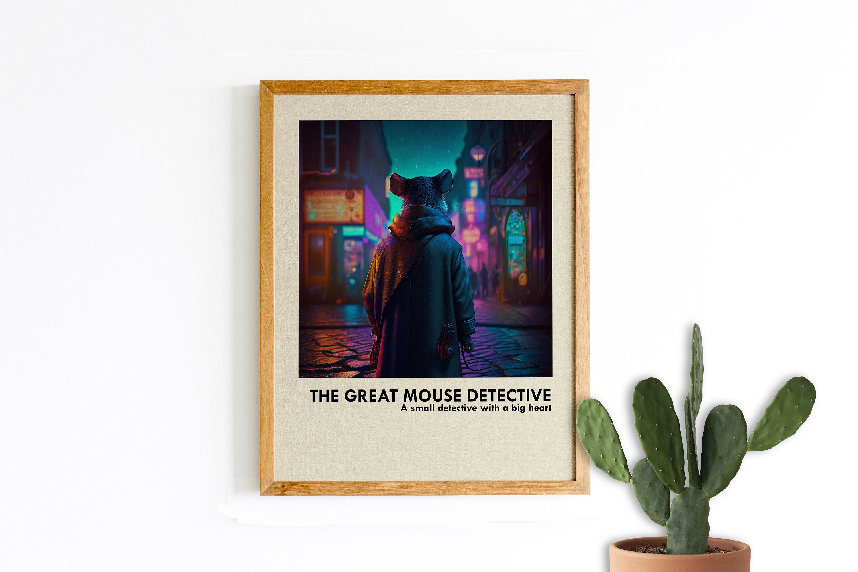 The Great Mouse Detective Poster, Print, DIGITAL DOWNLOAD - Etsy