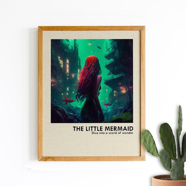 Mermaid Posters - Etsy