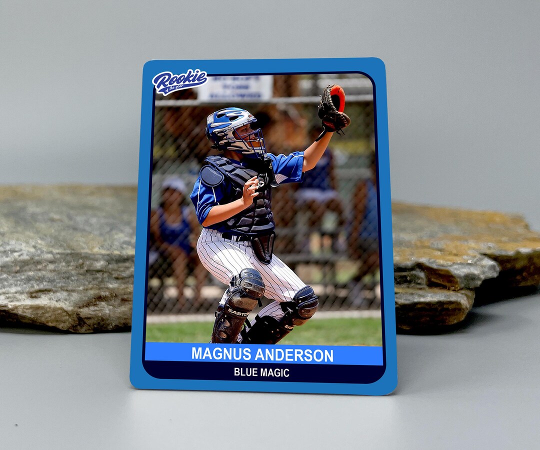 Professional Baseball Metal Personalized Trading Card Custom Design ...