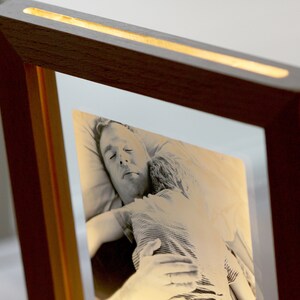 Custom Photo Frame With LED Ligh, Personalized Acrylic Photo Frame ...