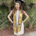 Graduation Stoles Slanted or Pointed/right Side SJSU Vertical / Degree ...