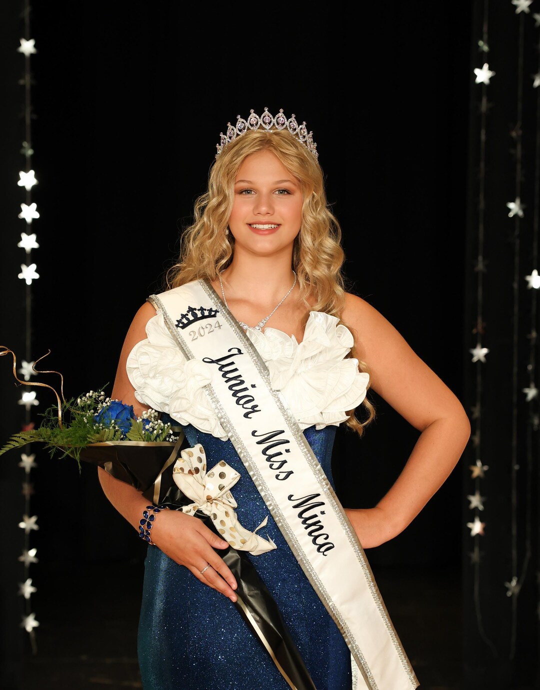 Pageant Sashes / Heavyweight White Satin / Satin Trim / Crystal ...