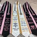 Personalized Graduation Stole, Stethoscope in Diamond Mesh With ...