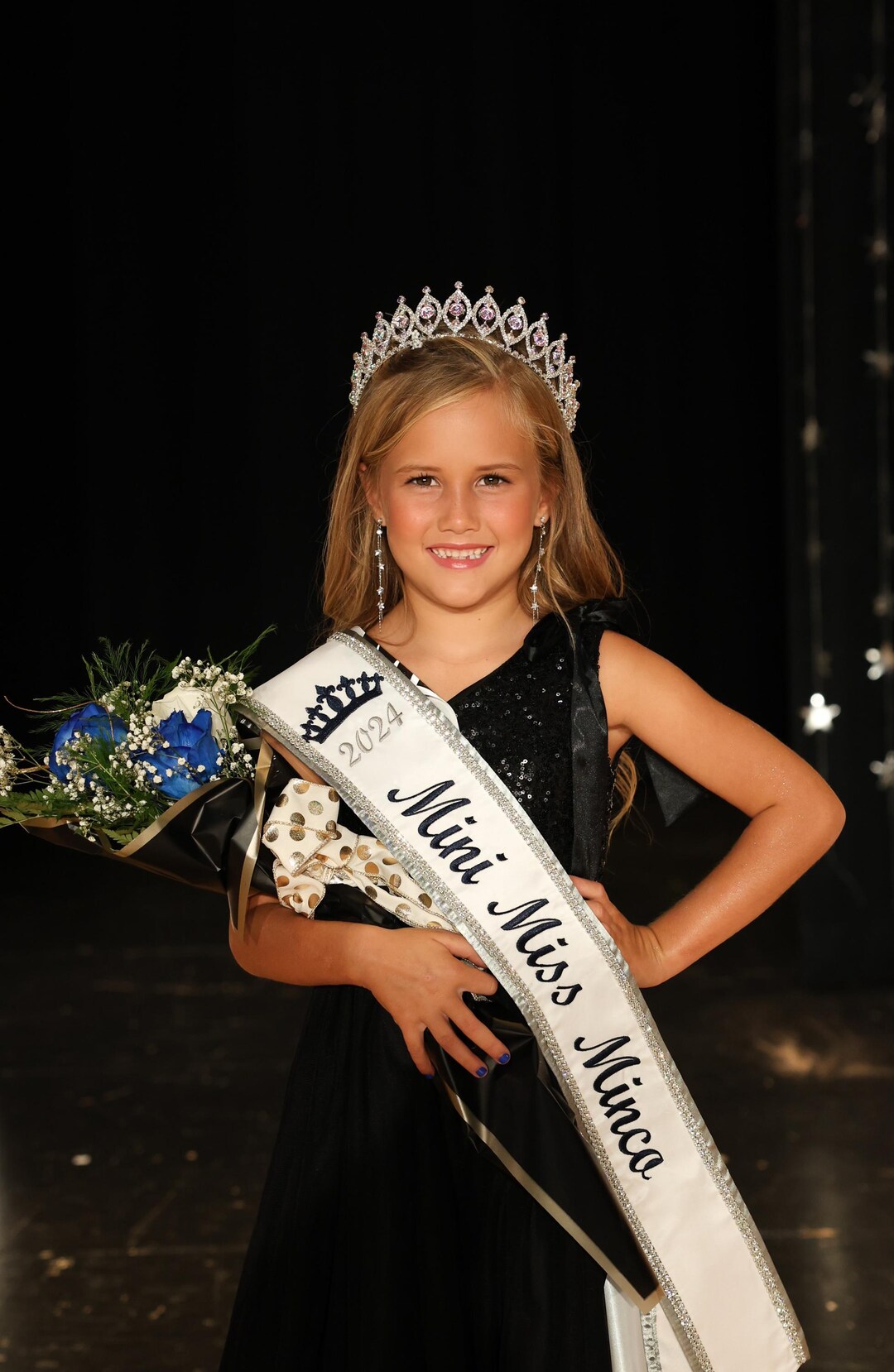 Pageant Sashes / Heavyweight White Satin / Satin Trim / Crystal ...