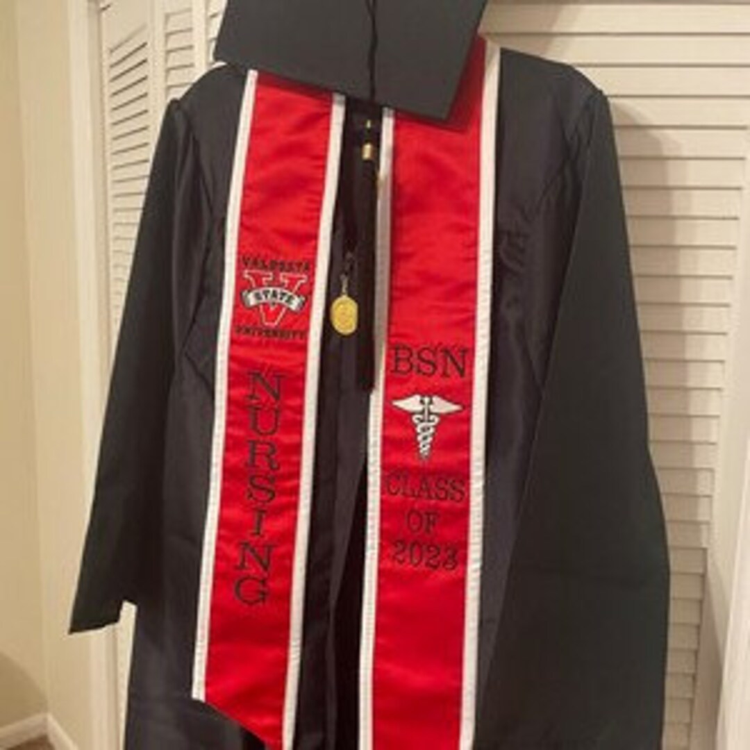 Valdosta Custom Made Stoles Made as Posted Slanted Cut Only/v State ...