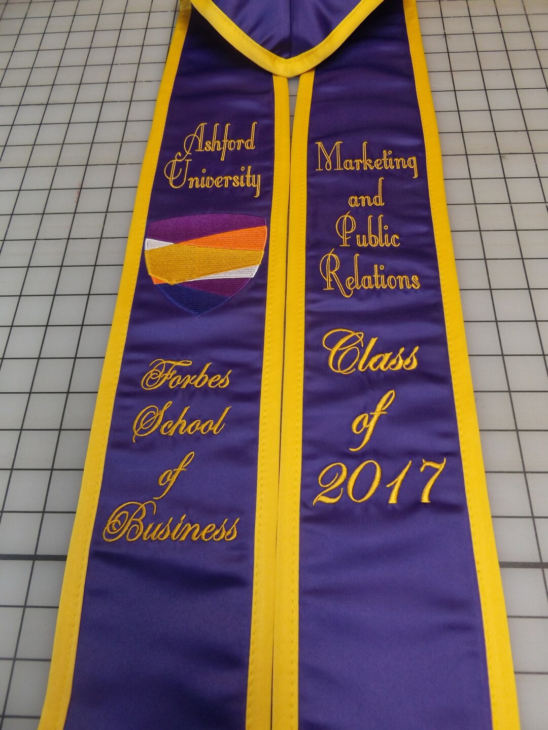 Graduation Slanted or Pointed/ Ashford University Logo/ Position/ Other ...