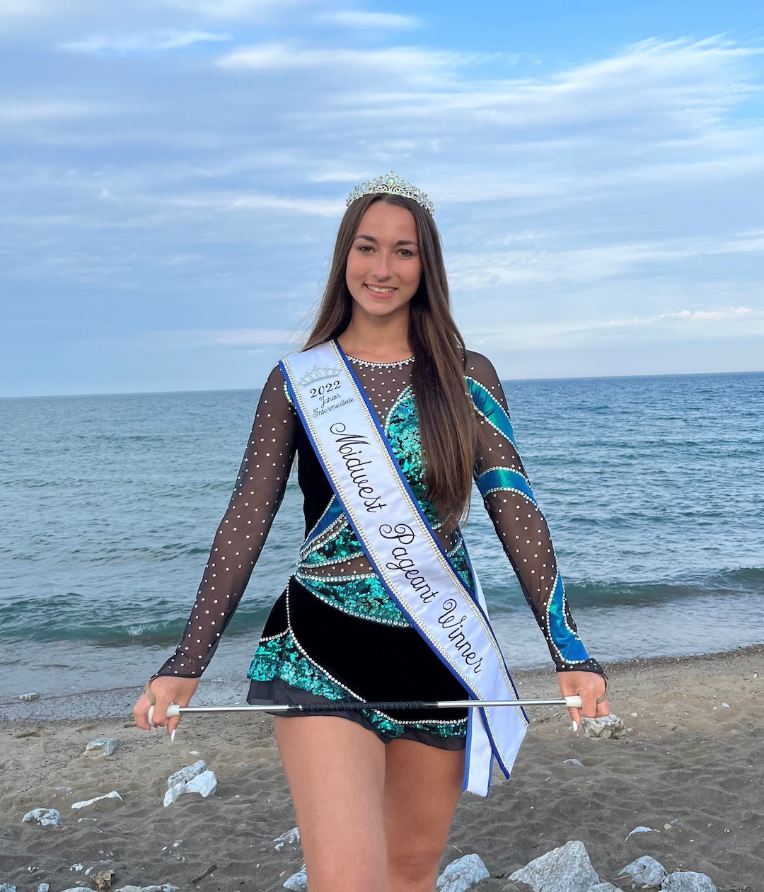 Pageant Sashes/with a Trim /crown on Shoulder / Personalize Your ...