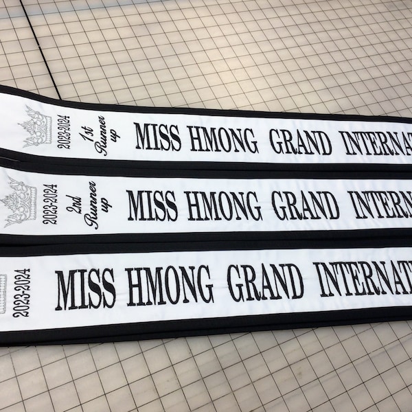Pageant Sash - Etsy
