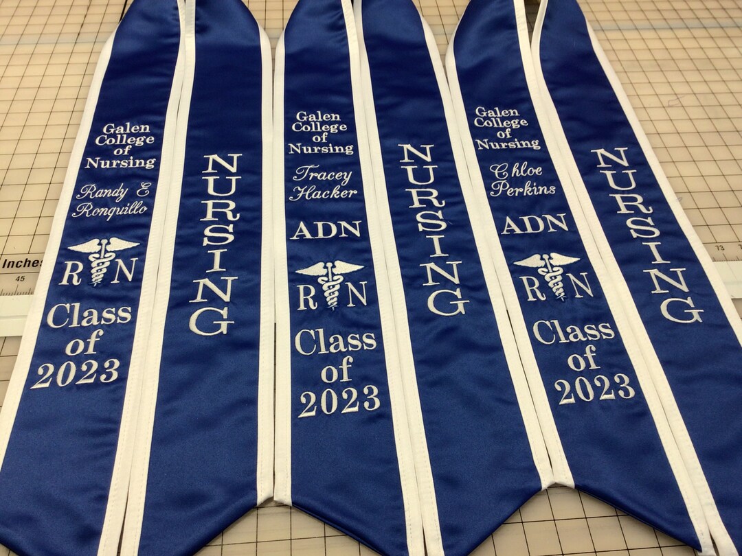 Graduation Slanted or Pointed/7 Vertical Letters on One Side - Etsy