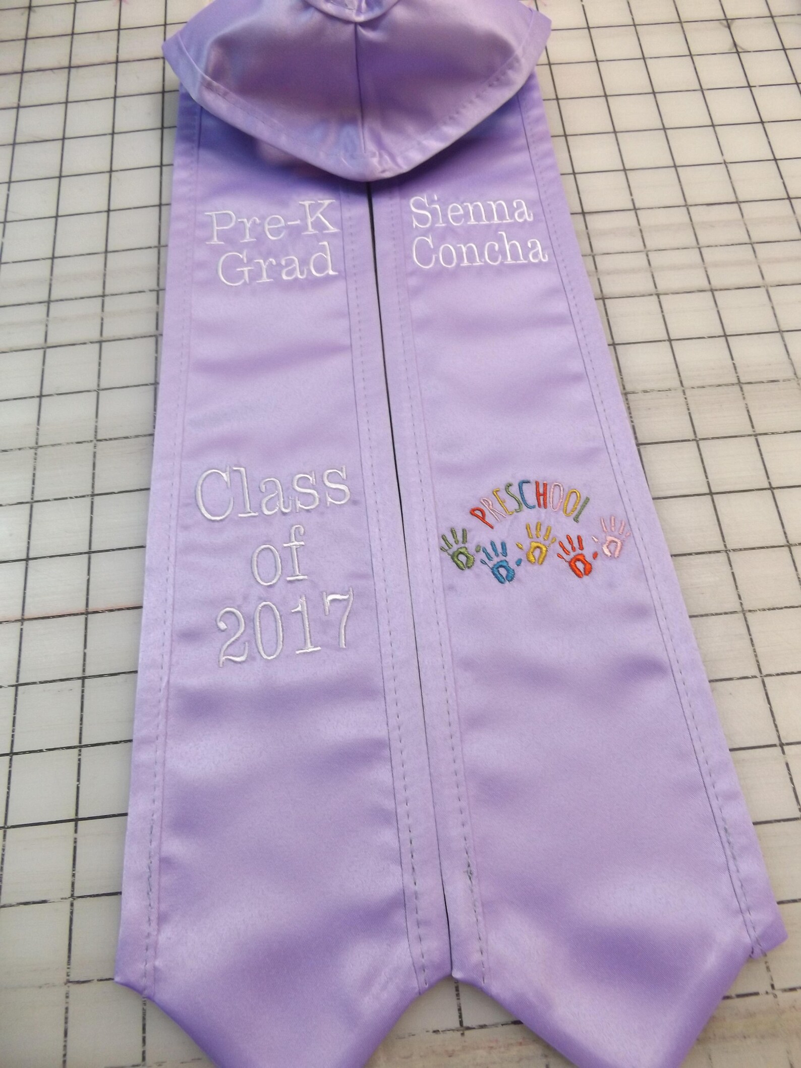 Graduation Pointed Stole / Preschool & Kindergarten / Personal - Etsy