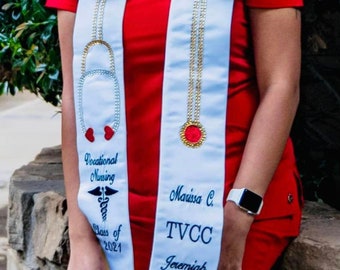 Stethoscope Graduation Stole - Etsy