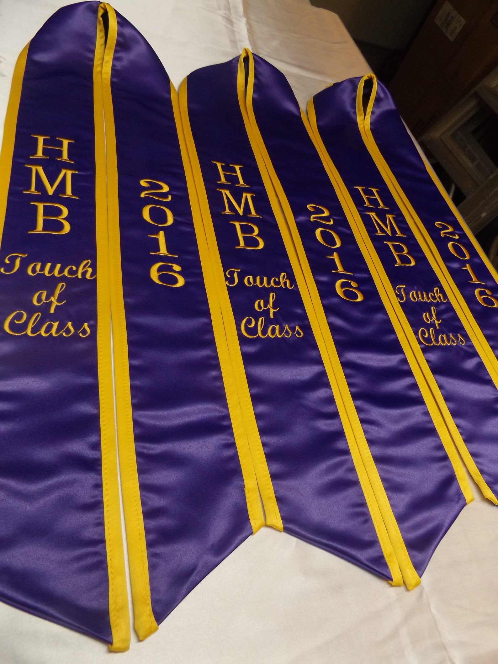 Graduation Stoles Slanted/ Photos or Samples Only Four - Etsy
