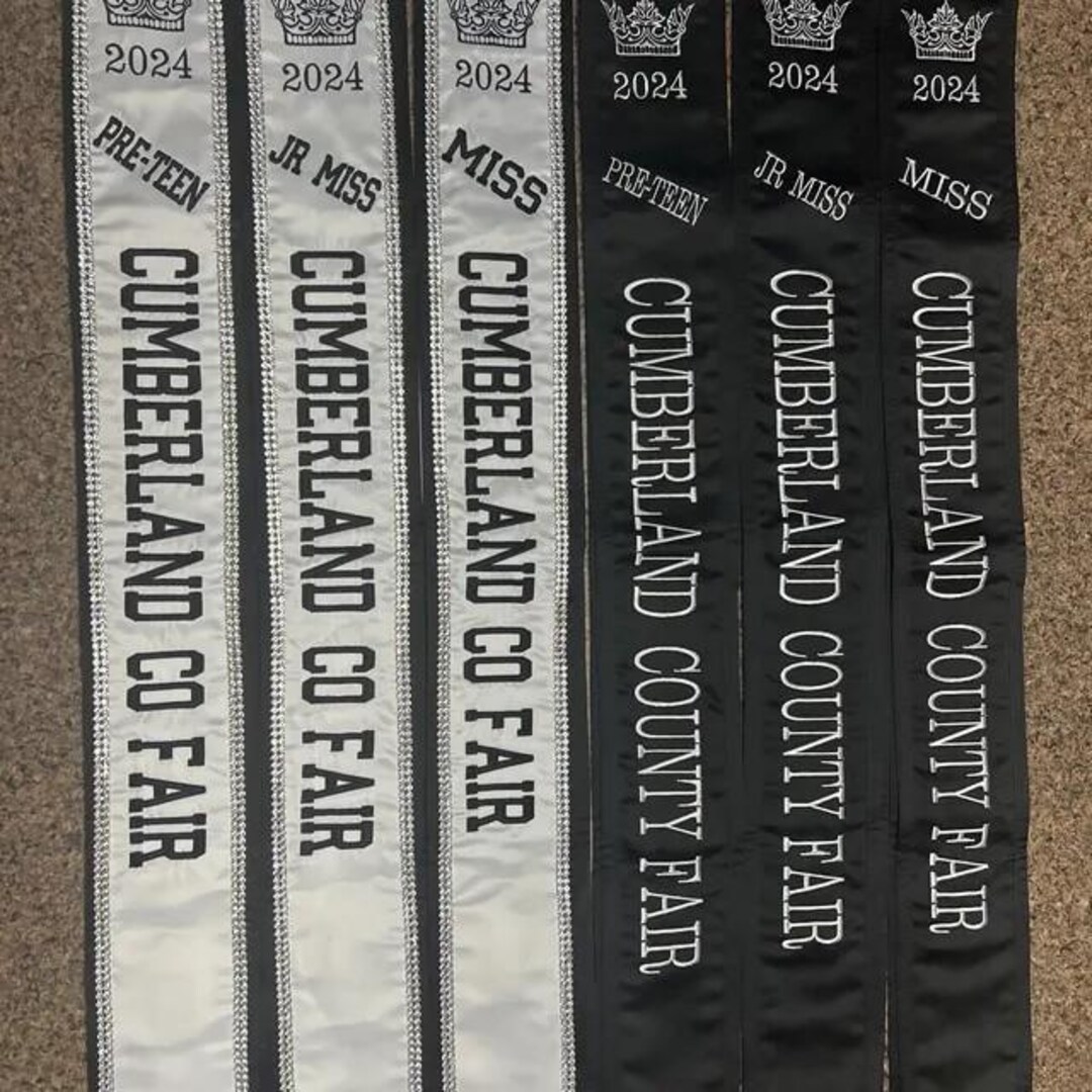 Pageant Sashes /design Your Pageant Sash /in Personalized Section - Etsy