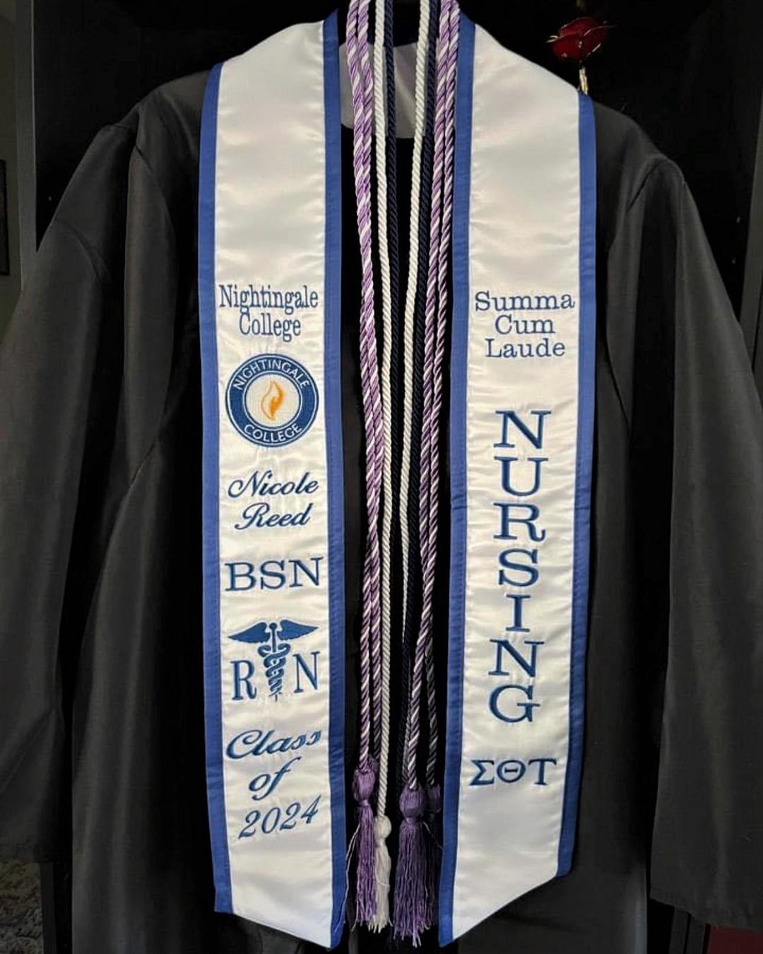 Graduation Nightingale College/made as Posted/summa Cum Laude or Magna ...