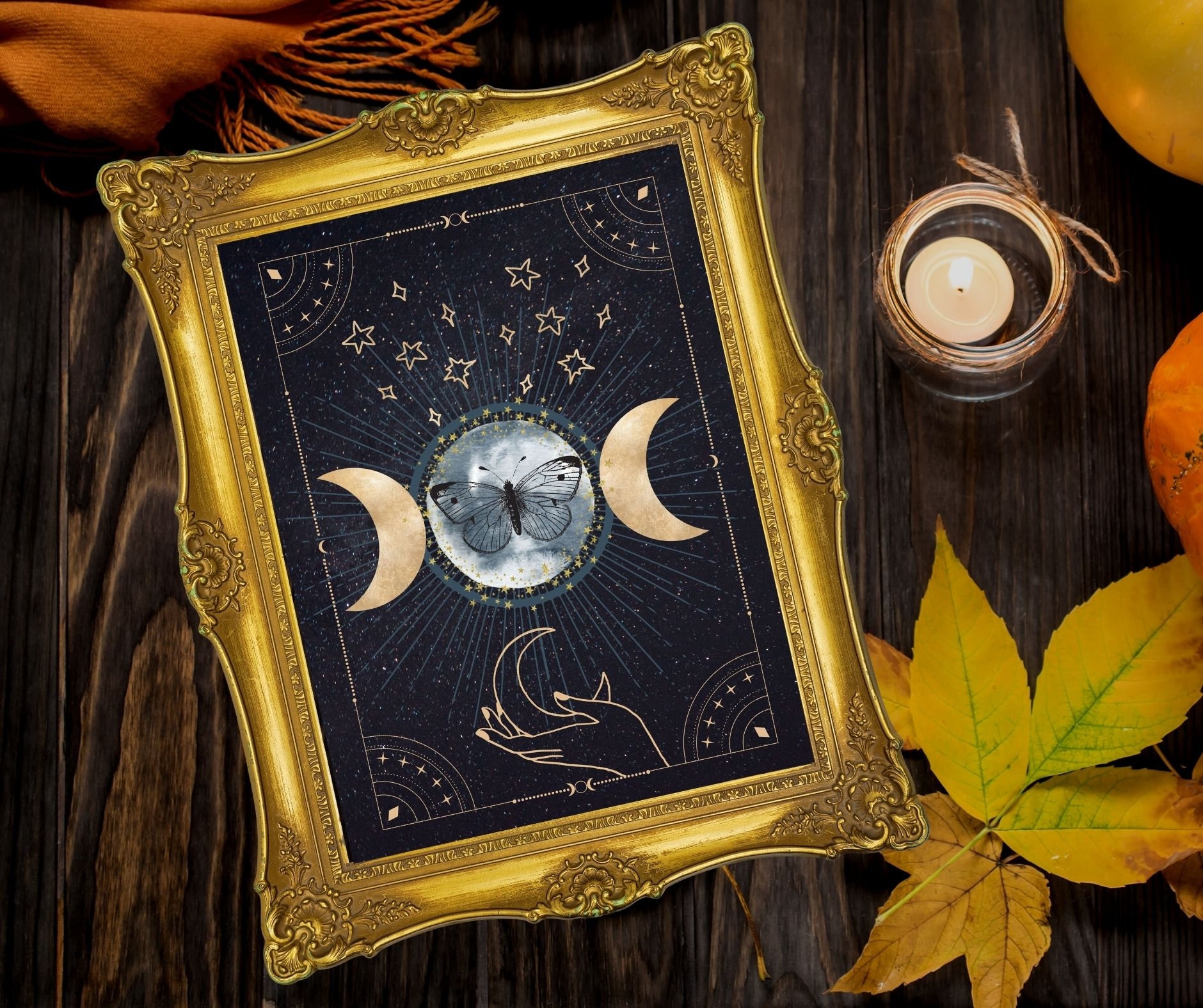 Triple Moon Art