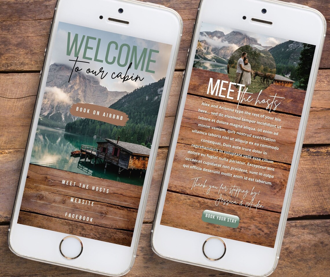Airbnb Instagram Bio Link | Airbnb Instagram Post Template | Editable ...
