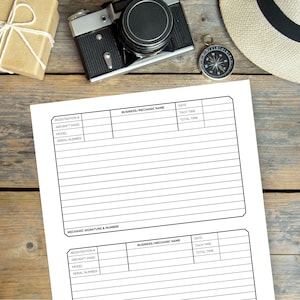 Airframe Logbook Printable Pages, Aircraft Logbook Page, Airframe ...