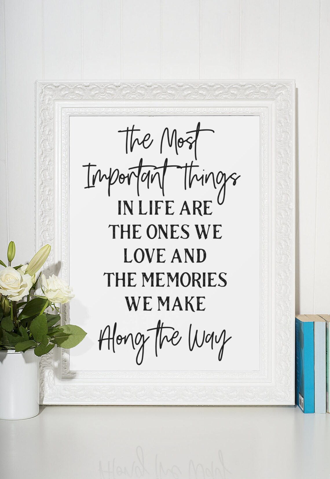 The Best Things in Life, Printable Wall Art, Inspirational Quote ...