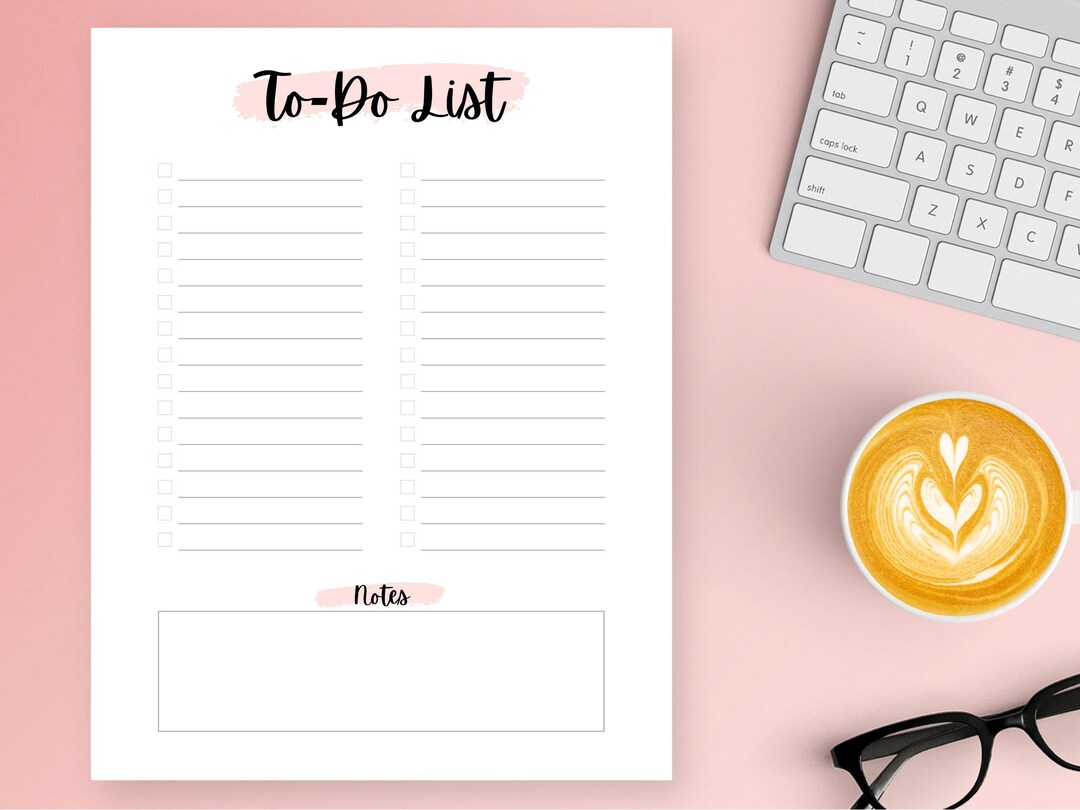 To Do List Printable, to Do List Planner Page, Productivity Planner, to ...