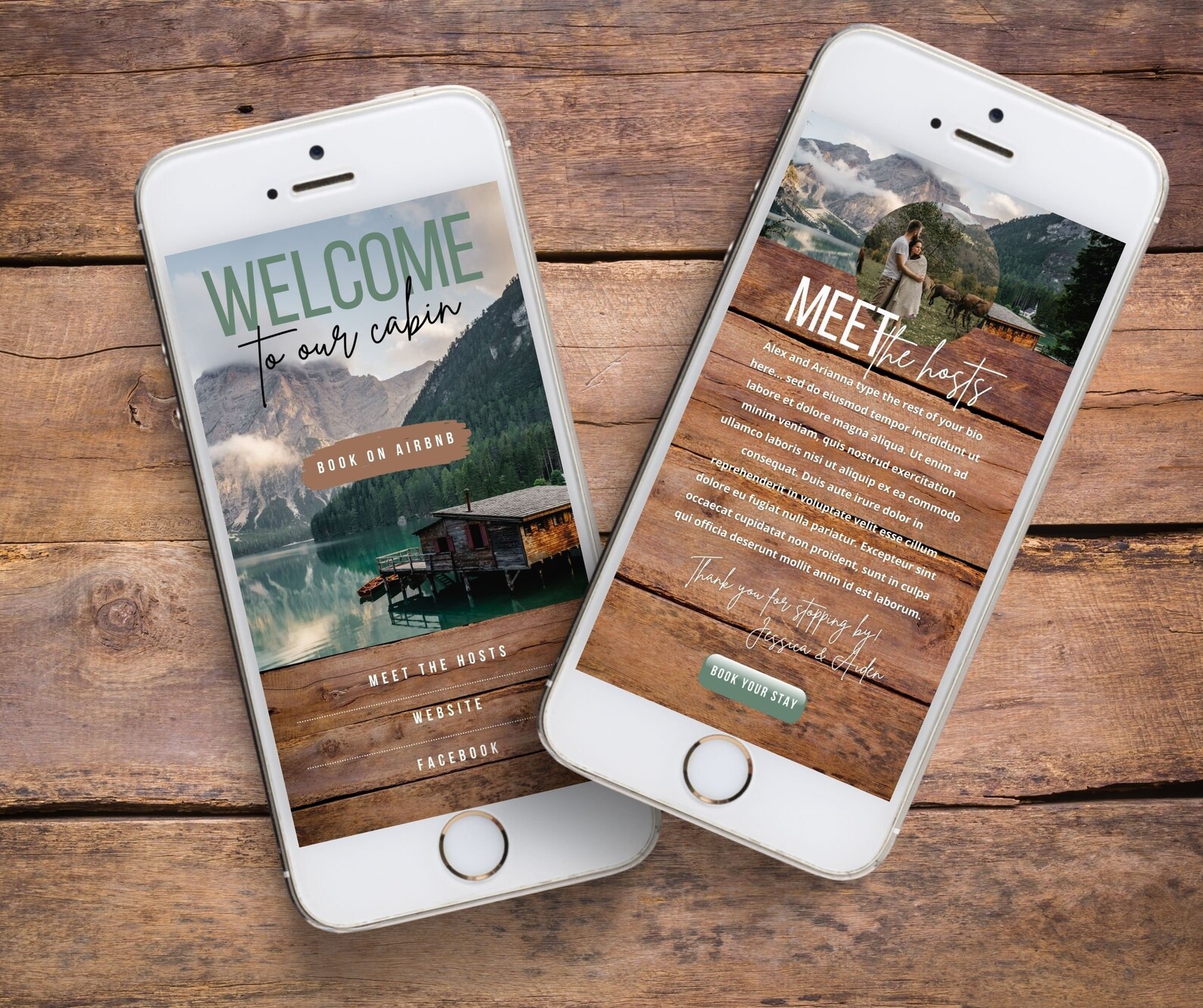Airbnb Instagram Bio Link | Airbnb Instagram Post Template | Editable ...