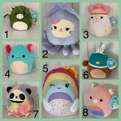 CUSTOM Personalized Mini Squishmallow New Without Tags With - Etsy