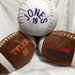 CUSTOM Personalized Embroidered Plush Sport Balls ANY NAME Hockey ...