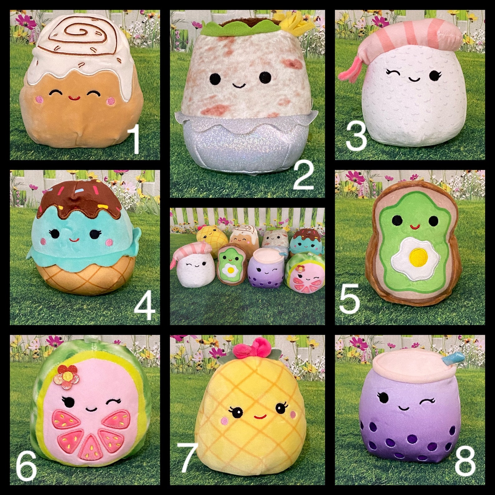 CUSTOM Personalized Mini Squishmallow New Without Tags With - Etsy