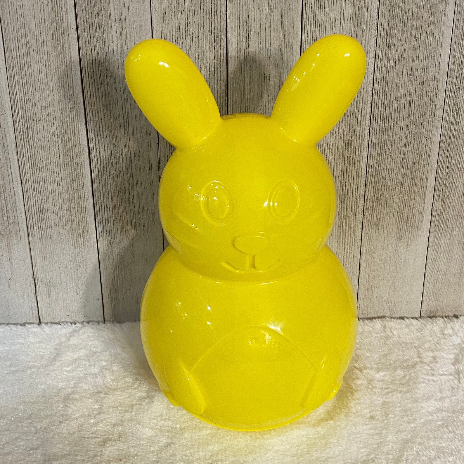 CUSTOM Personalized 10 Inch Plastic Fillable Easter Bunny - Etsy