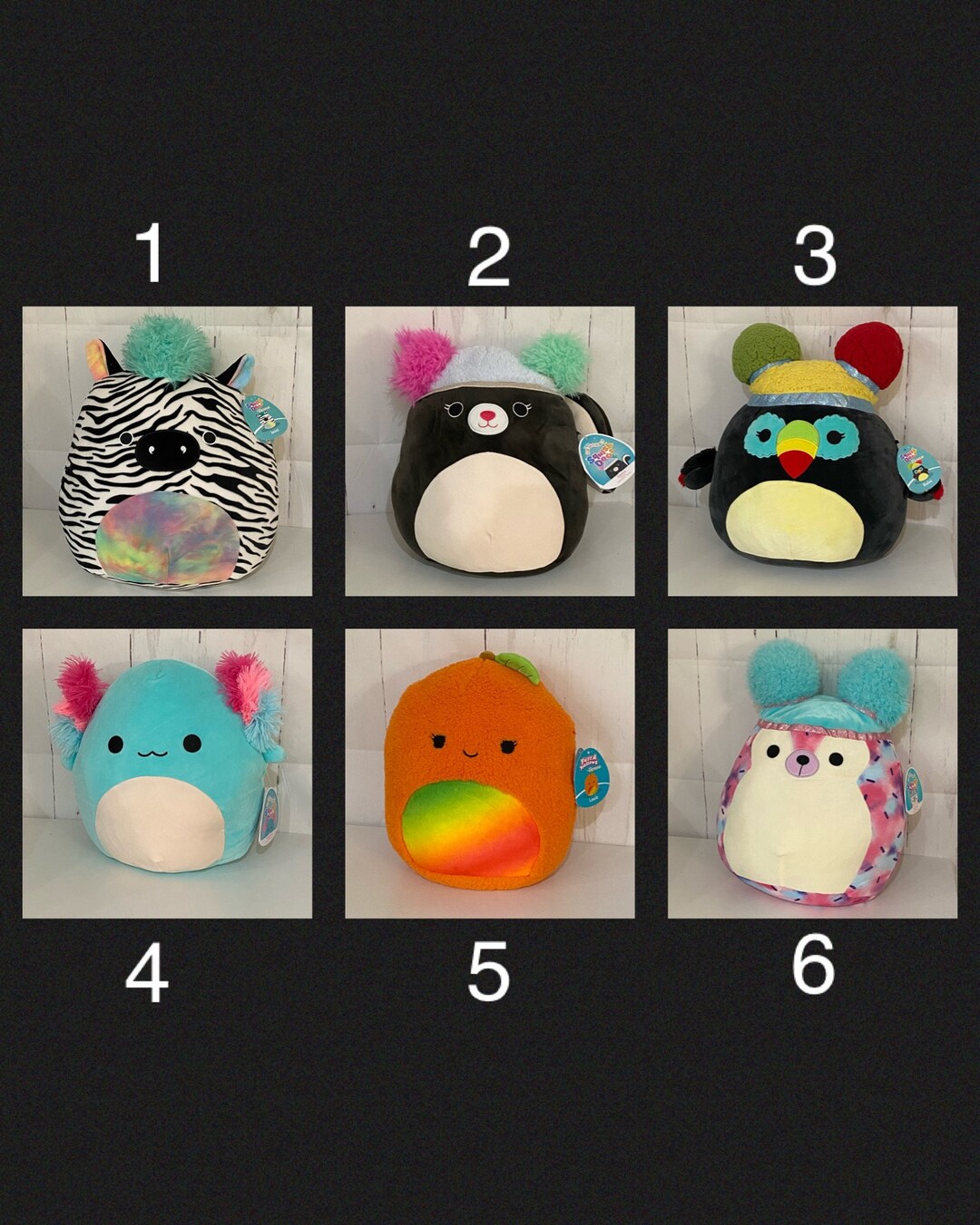 Large CUSTOM Personalized Squishmallow Plush New With Tags With ANY ...