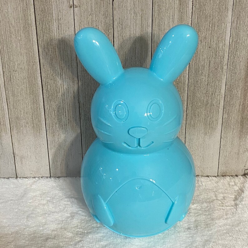 CUSTOM Personalized 10 Inch Plastic Fillable Easter Bunny - Etsy