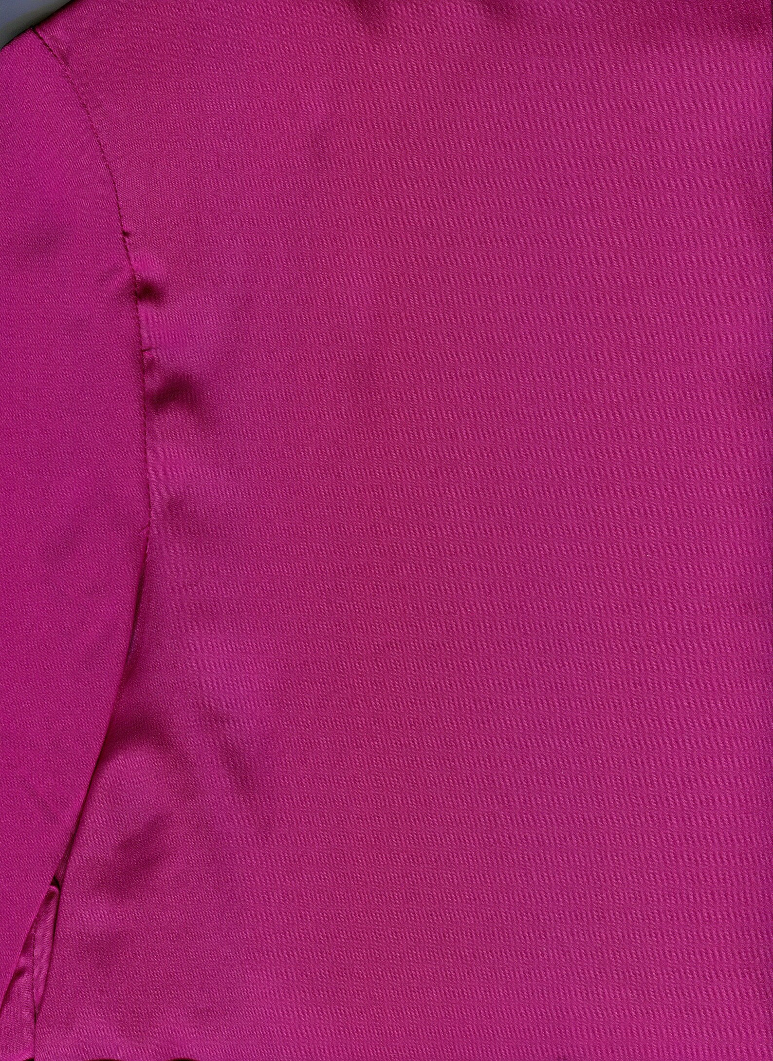 1980s Dark Magenta Silk-like Shell Vintage Retro - Etsy