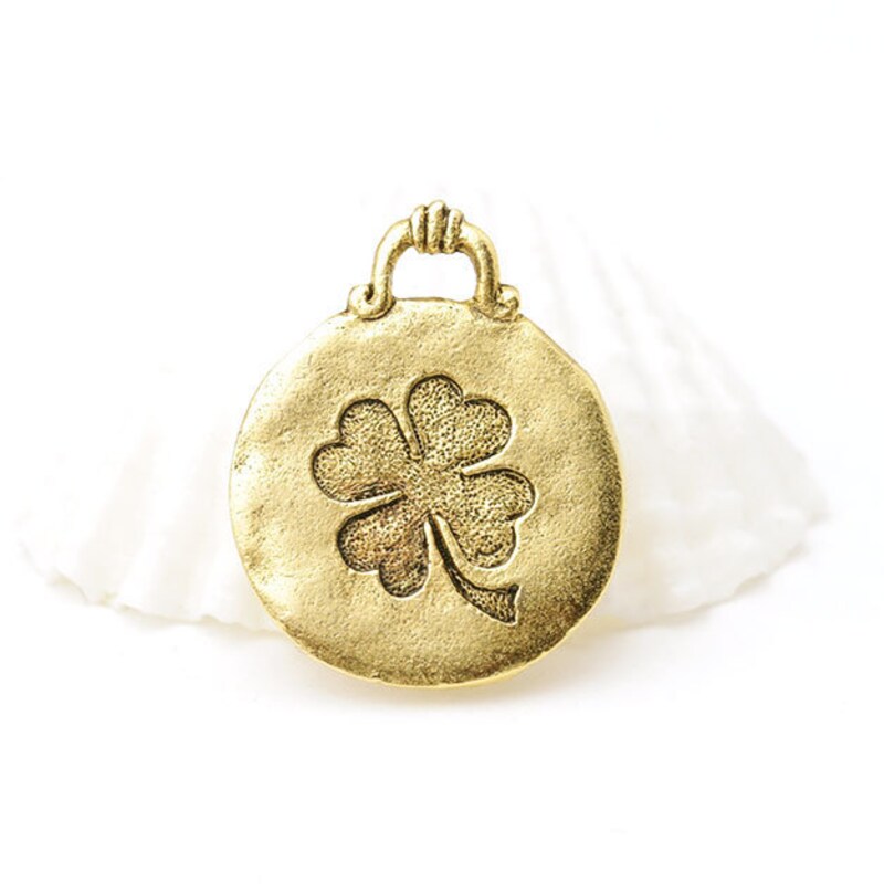 Shamrock Charm - Etsy